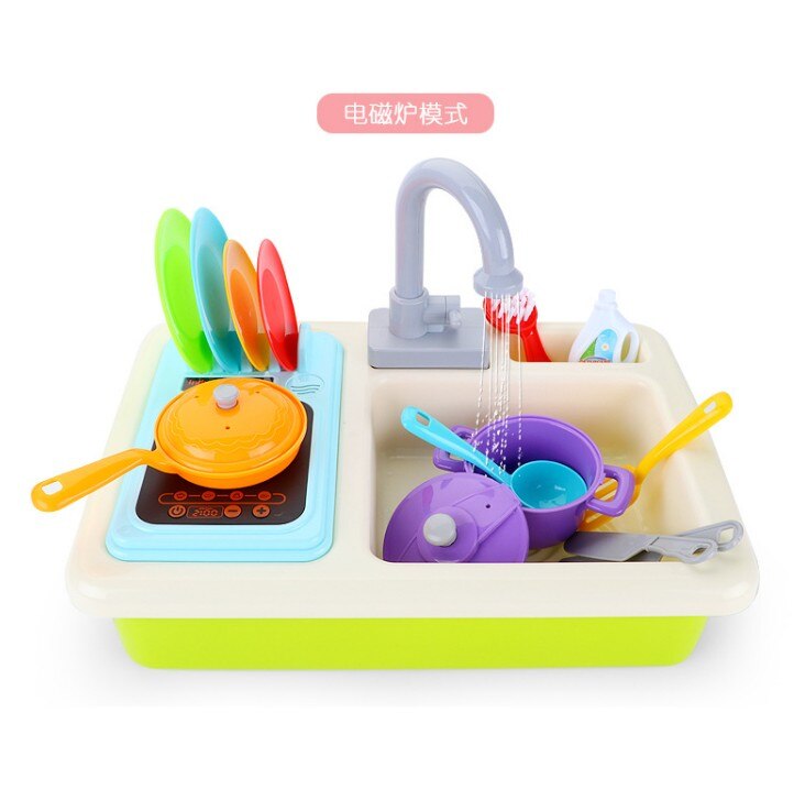 Children Educational Toys Wash Dishes Electric Wat... – Grandado