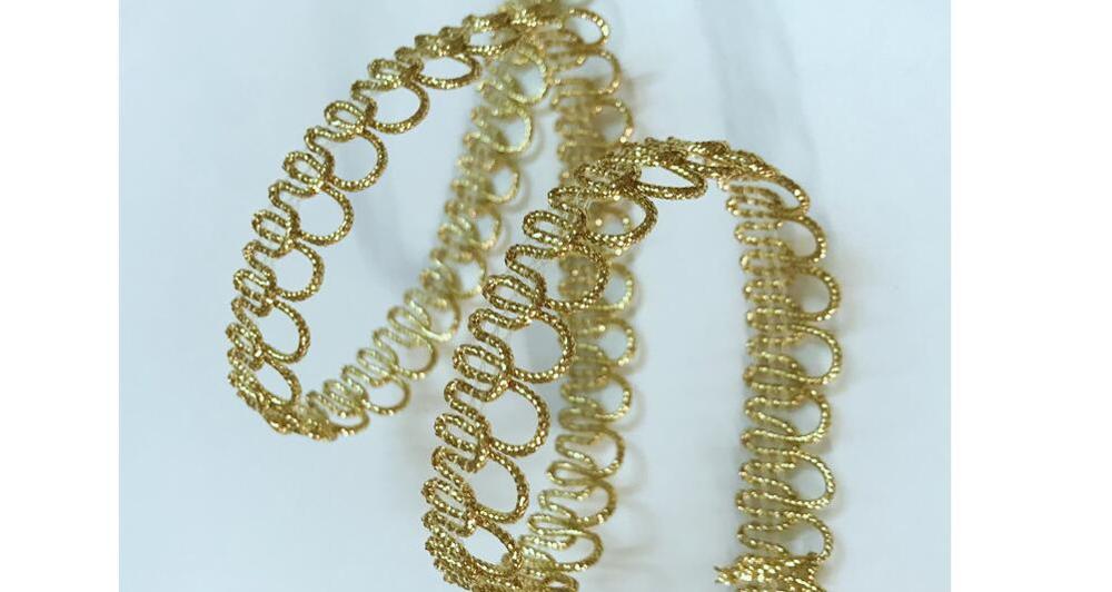 10Yards Golf Trim Naaien Kant Goud Zilver Duizendp... – Vicedeal