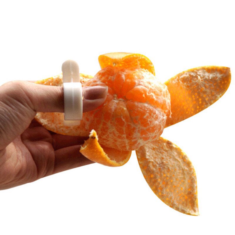 2pcs Orange Peeler Mandarin Parer Finger Type Clev... – Vicedeal
