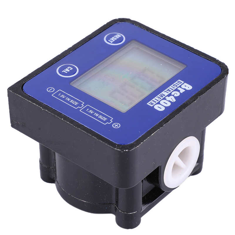 Flow Meter Blue LCD Display High Accuracy Aluminum... – Grandado