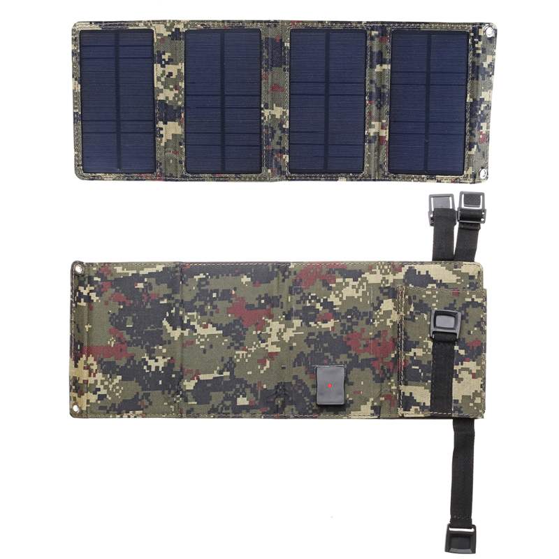 20W Foldable Solar Panel 5V Solar Cell Portable Su... – Grandado