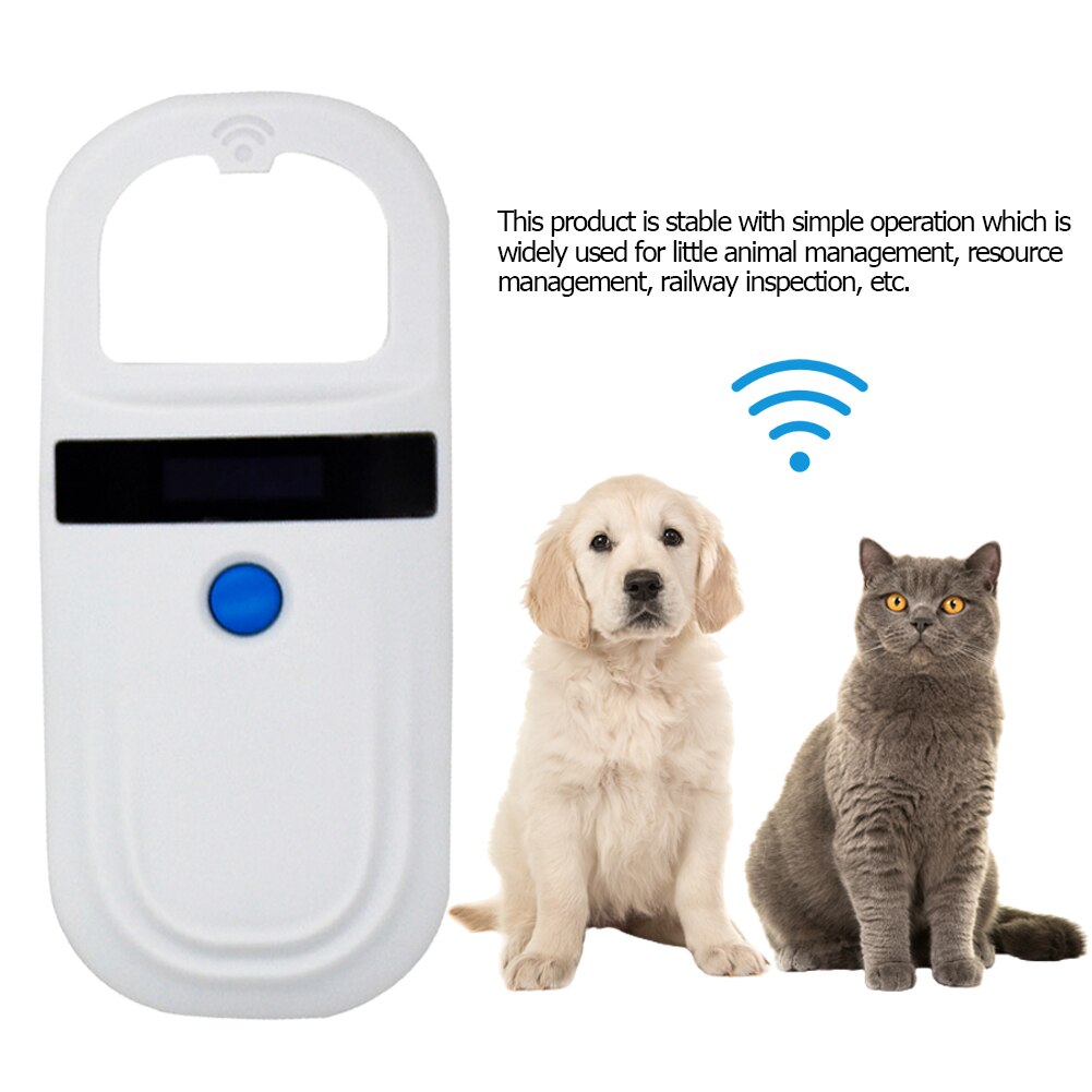 Pet ID Reader Animal ID Reader Chip Digital Scanne... – Grandado