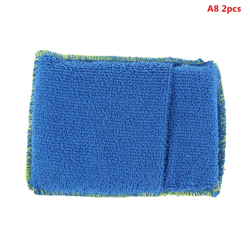 2 Stuks Car Wash Microfiber Cleaning Waxen Spons A... – Grandado