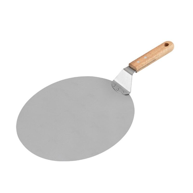 Stainless Steel Round Pizza Peel 12" Baking Shovel... – Vicedeal