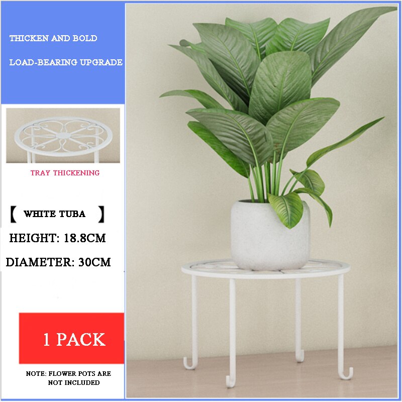 Iron Art Pot Holder Metal Plants Stand Flowerpot H... – Grandado