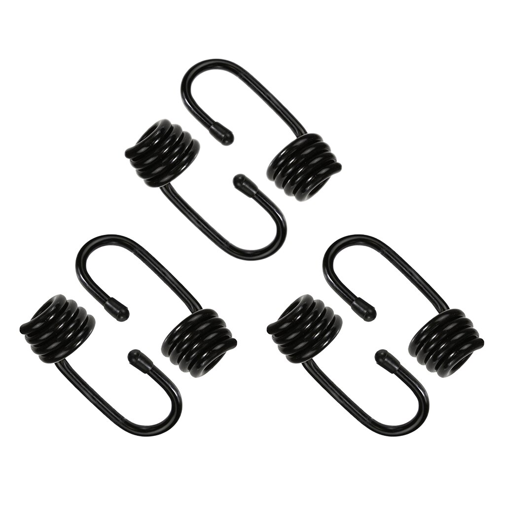 6x Metal Plastic-coated Bungee Shock Cord Hook Spi... – Grandado