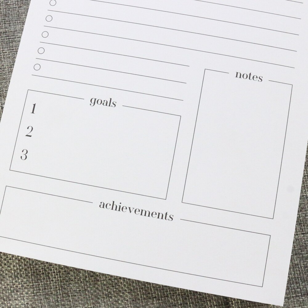 Domikee thick rose pink foil office school desk ag... – Grandado