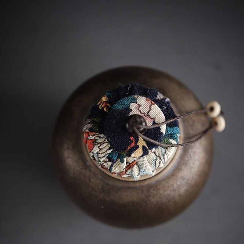 LUWU japanese ceramic tea caddy tea jars chinese t... – Grandado