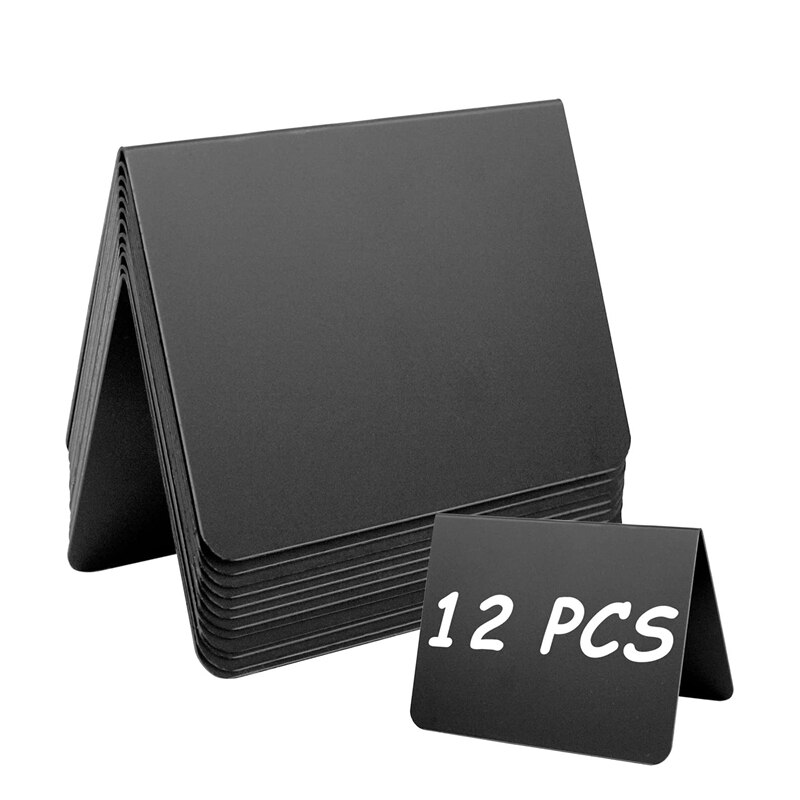 12 PCS Mini Chalkboard Signs 4X3Inch Small Chalkbo... – Grandado