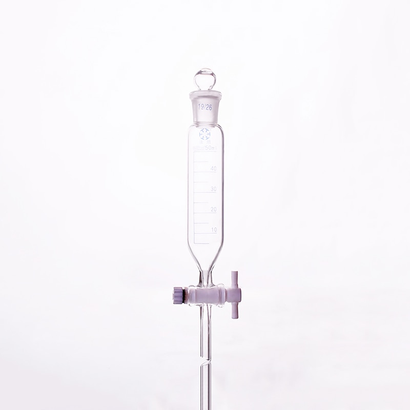 Separatory funnel cylindrical shape,standard groun... – Vicedeal