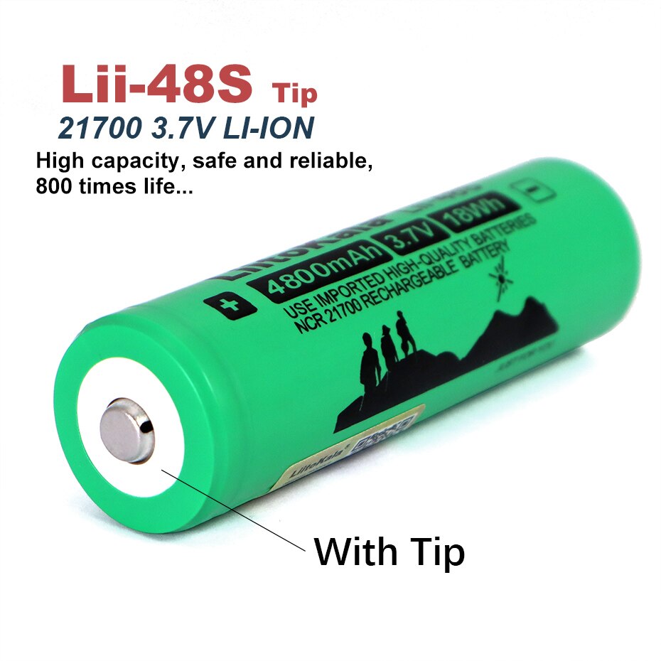 2022 Liitokala Lii-48S 3.7V 4800Mah 21700 Batterij... – Vicedeal