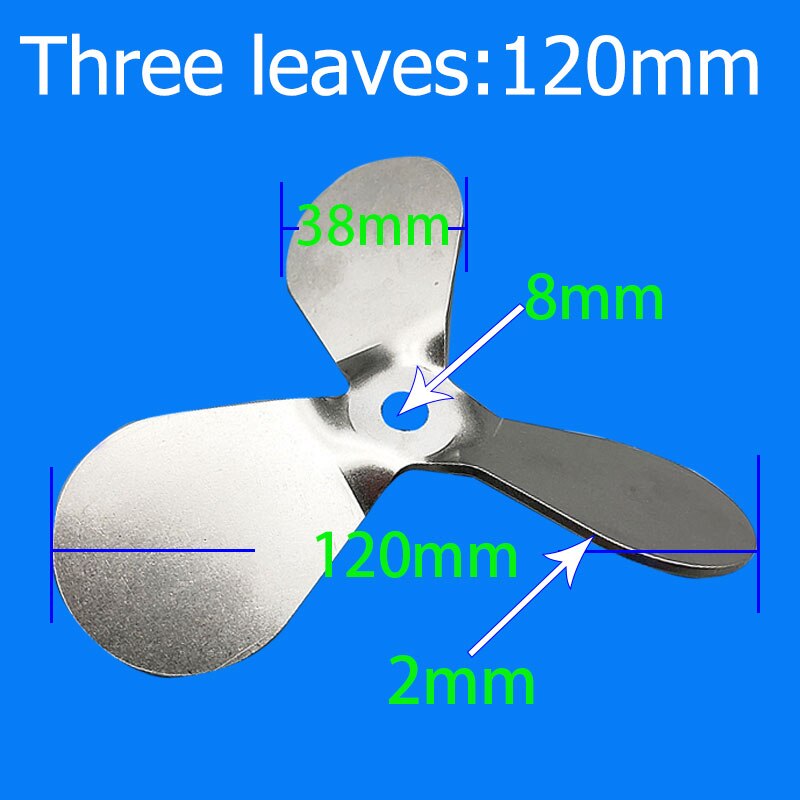 Laboratory 304 stainless steel stir bar Three-blad... – Grandado