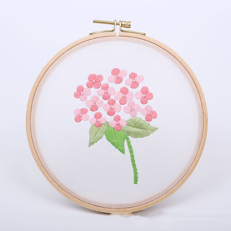 Chinese Transparent Fabric Embroidery Kit Handwork... – Grandado