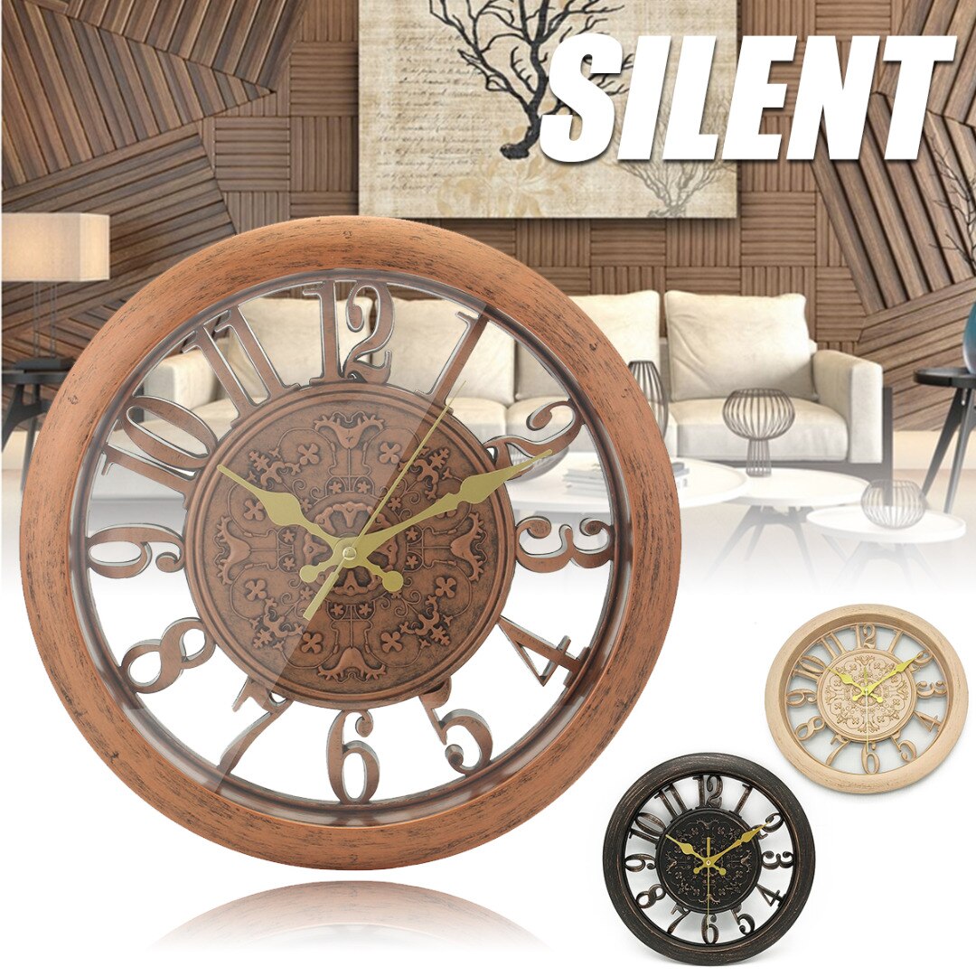 Pvc Vintage Stille Quartz Rustieke Decoratieve Wan... – Grandado