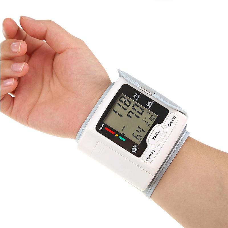 Digital Wrist Blood Pressure Monitor LCD Automatic... – Grandado