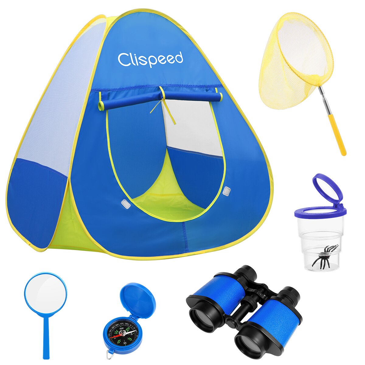 6PCS Kids Tent Camping Set Exploring Interesting I... – Grandado