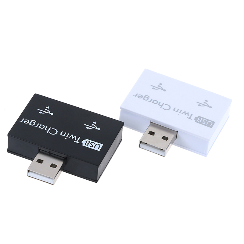 Mini1-to-2 Port Usb 2.0 Male Usb Dual Splitter Hub... – Grandado