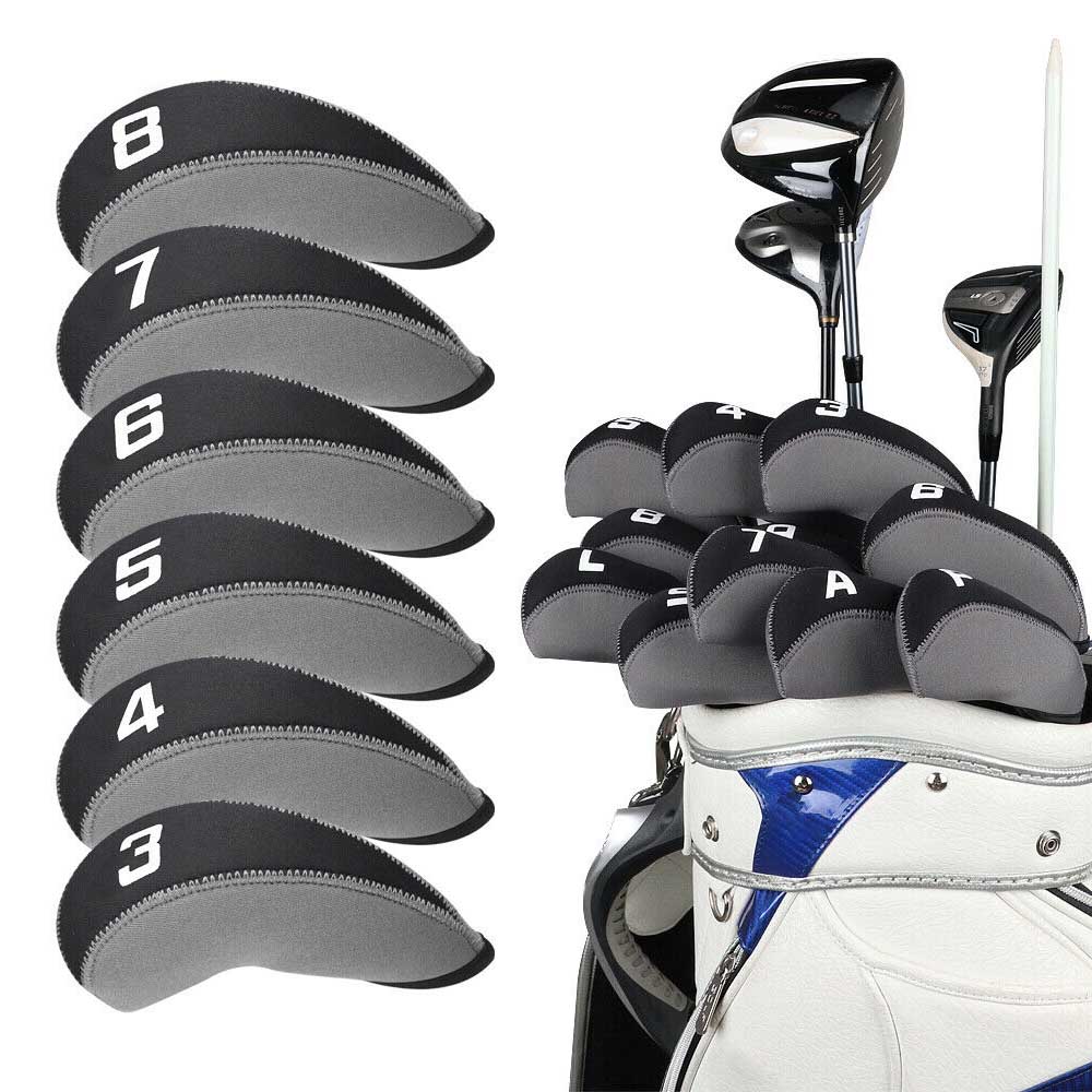 11PCS Golf Iron Headcovers Club Head Covers for Co... – Grandado