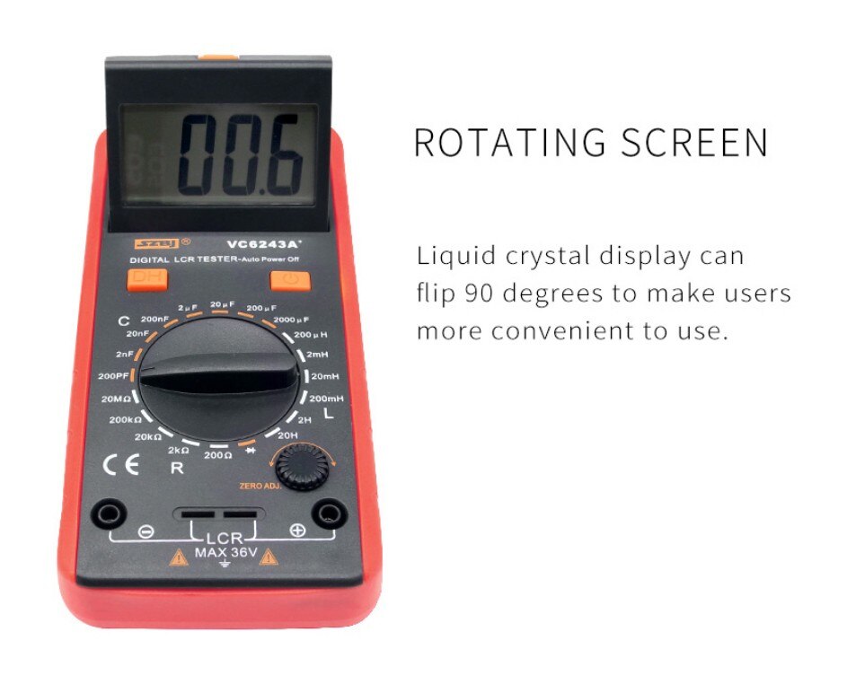 Digital LCD Meter Inductance Capacitance Resistanc... – Grandado