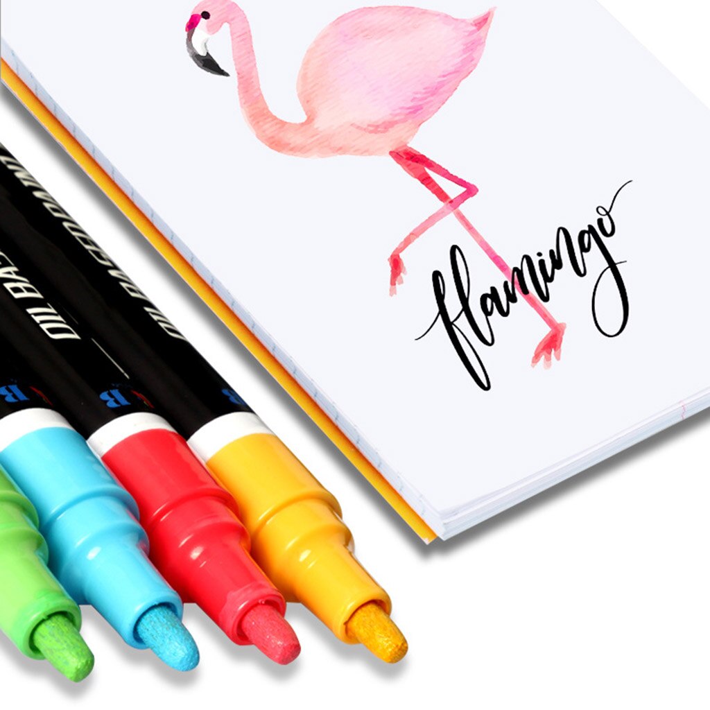 18/28 Kleur Acryl Verf Marker Pen 2Mm Point Tip Ar... – Grandado