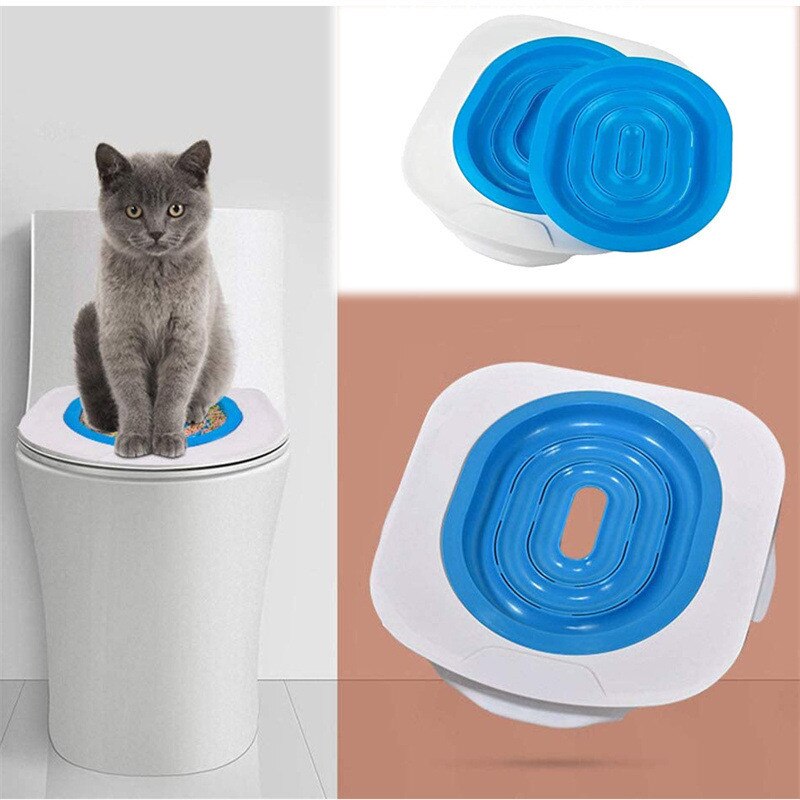 Cat Training Kit Cat Toilet Trainer Litter Trays C... – Grandado