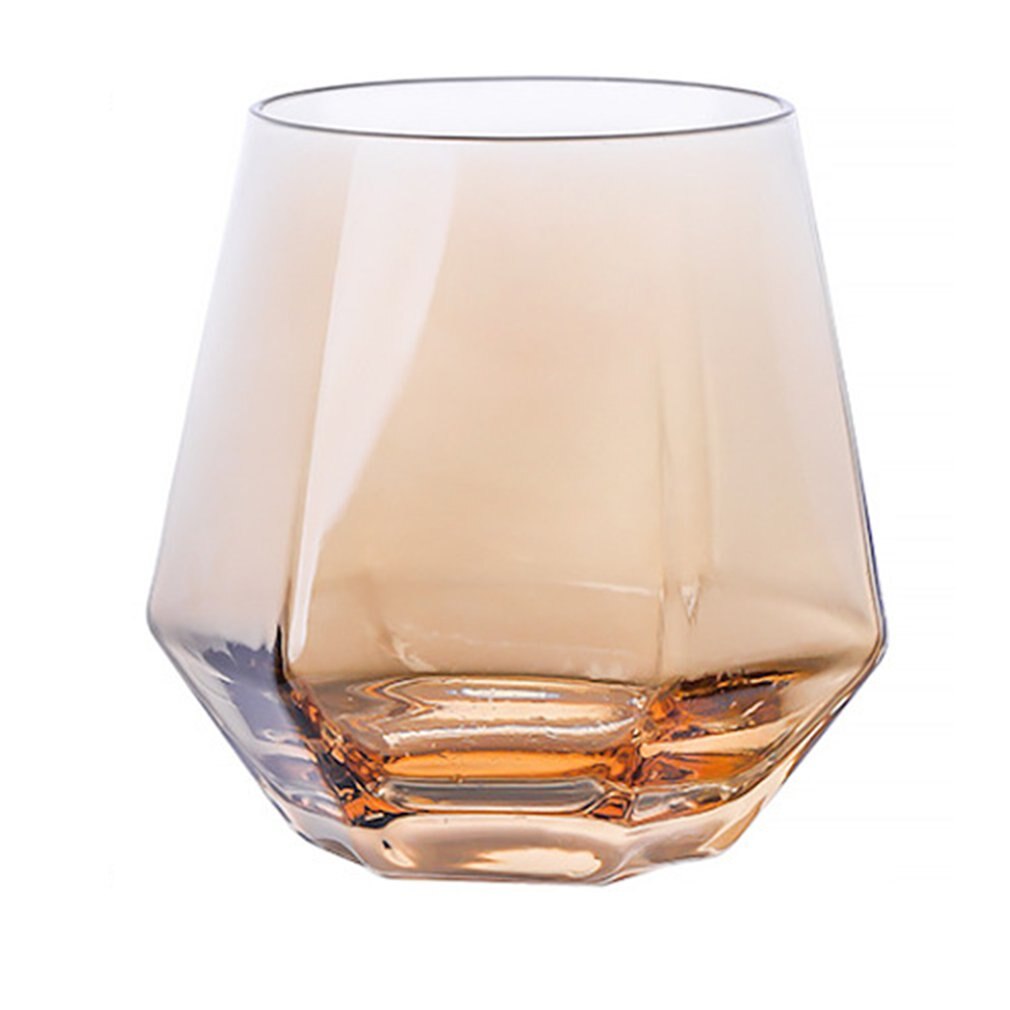Geometry Whiskey Glass Diamond Crystal Glass Cup G... – Grandado