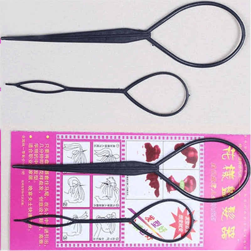 Brand 2pcs Women 2Pcs/Set Topsy Tail Hair Styler H... – Grandado