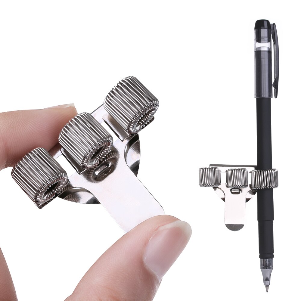 1Pc Single/Double/Triple Hole Metal Spring Pen Hol... – Grandado