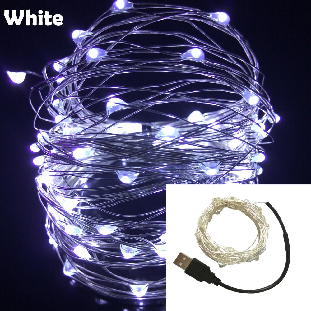 USB 10 mt 33FT 100 led Outdoor Led Kupfer Draht St... – Vicedeal