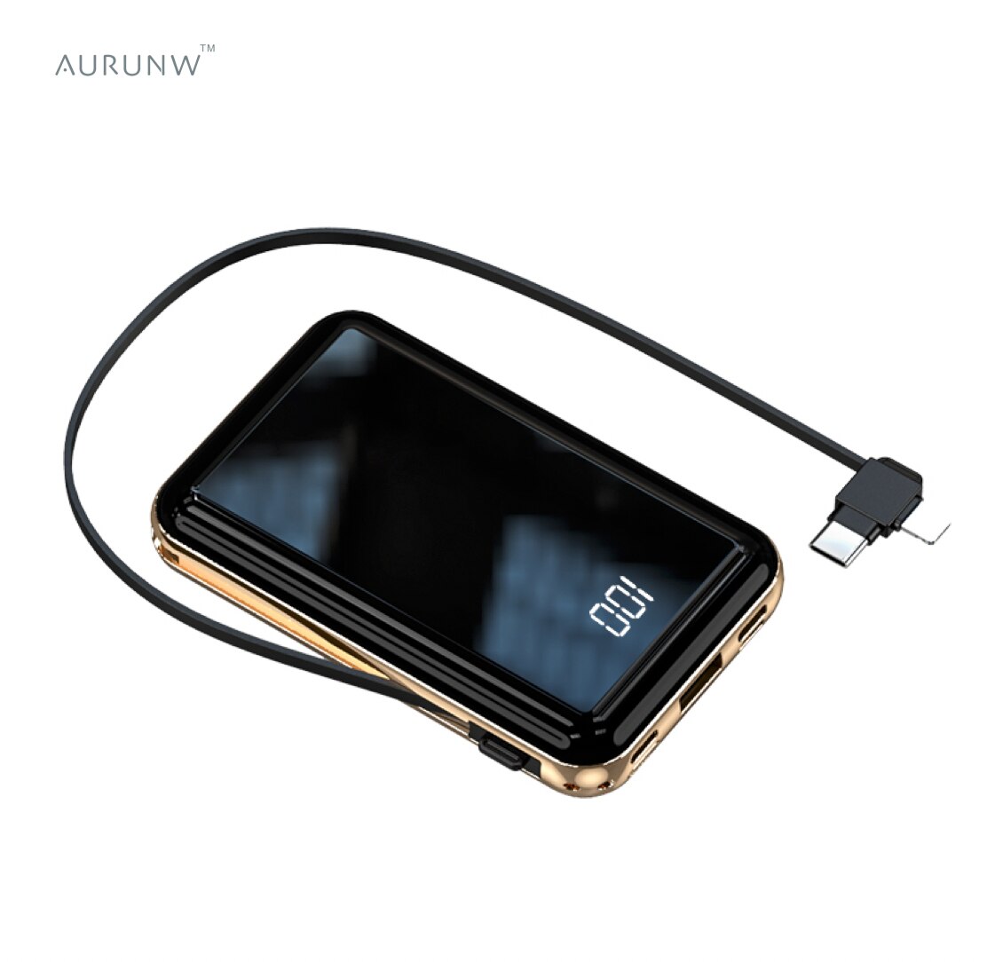 AURUNW Power Bank 10000mAh Mobile Phone Powerbank ... – Vicedeal