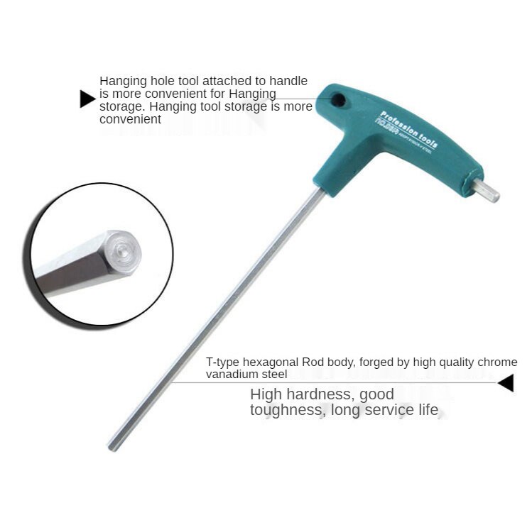 T-type Inbussleutel T Vorm Hexagon Socket Schroeve... – Vicedeal