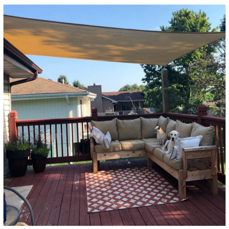 Sonnenschirm Netz Anti-Uv Verdicken Balkon Sicherh... – Grandado