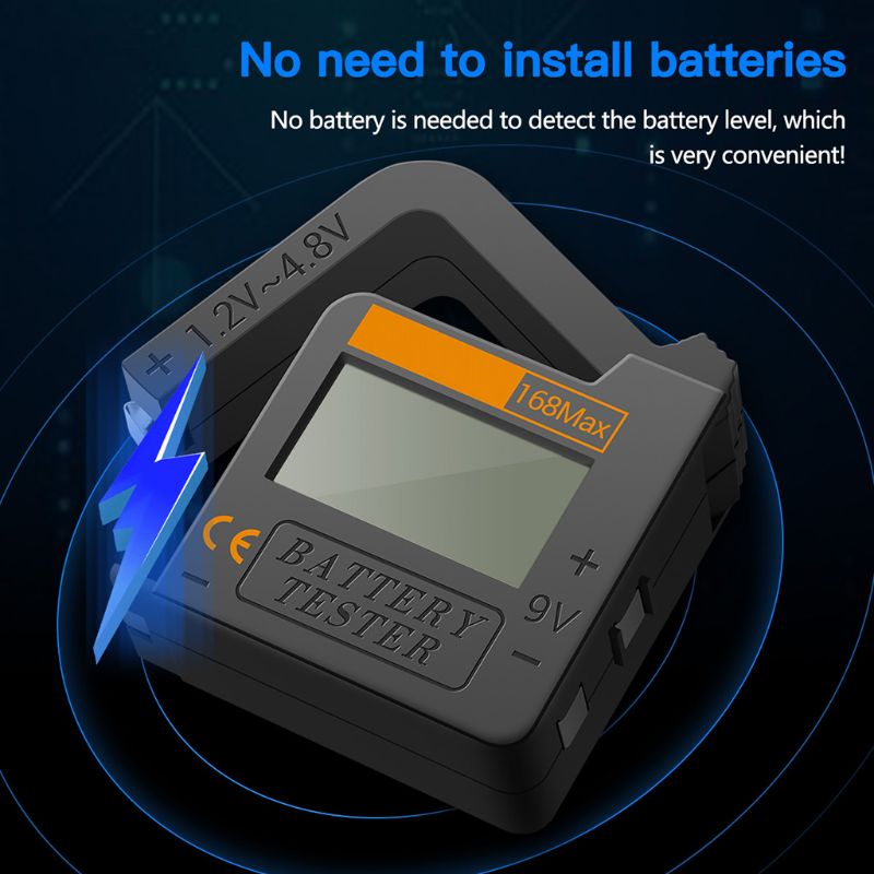 168Max Universal Digital Battery Capacity Tester f... – Grandado