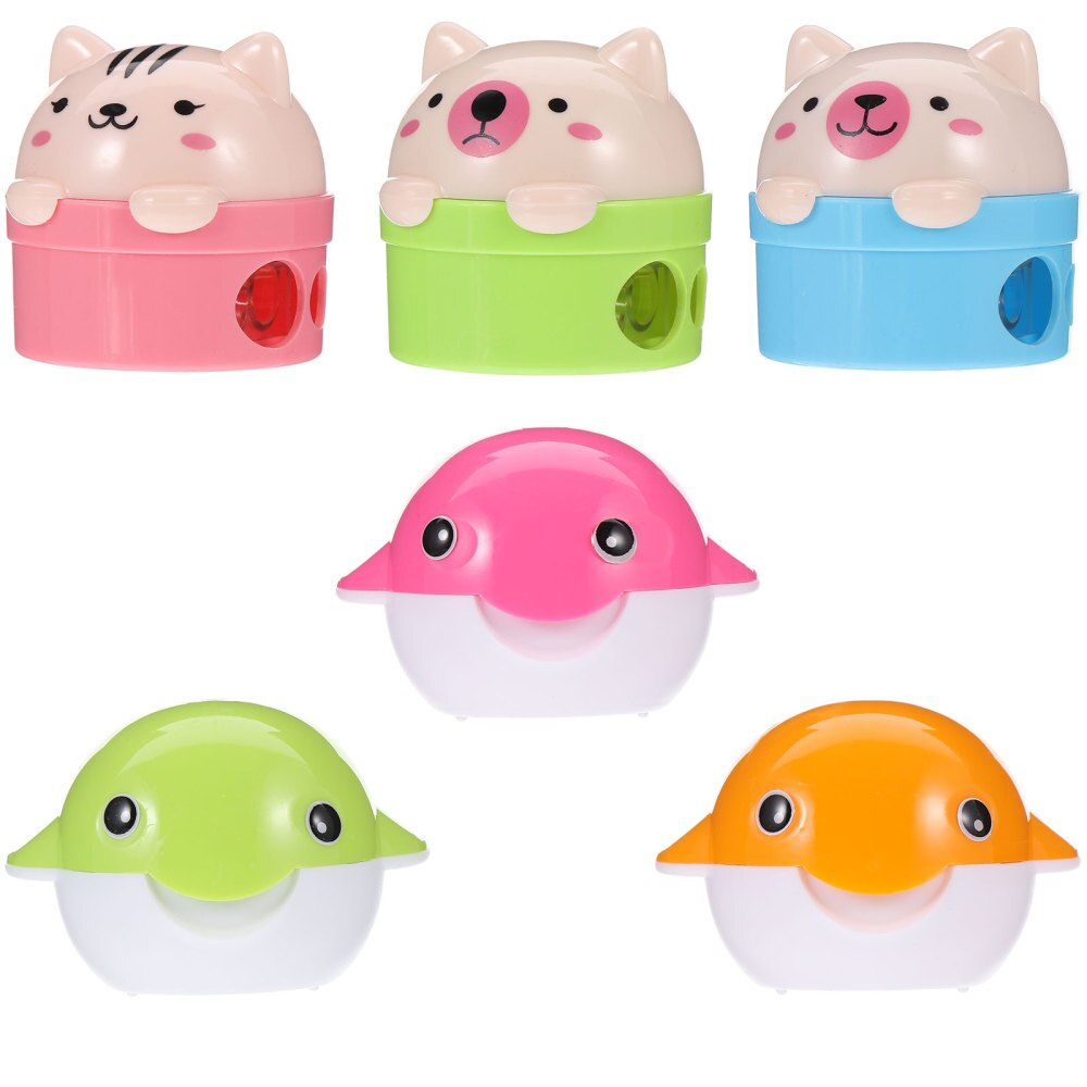 6Pcs Pencil Sharpeners Dual Hole Pencil Sharpeners... – Grandado