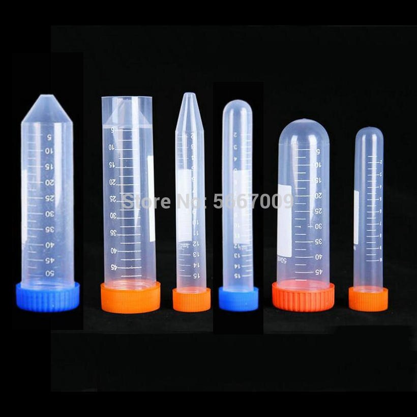 10/15/50 Ml Ronde/Cone/Vlakke Bodem Plastic Centri... – Grandado