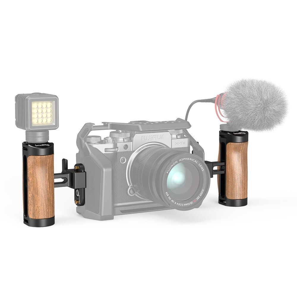 SmallRig Wooden NATO Camera Cage Side Handle with ... – Grandado