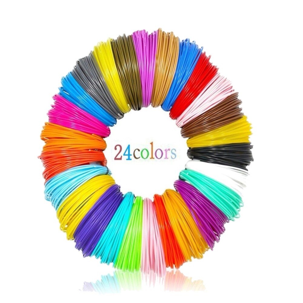 dikale 3D Printer Supplies Materials 24 Colors x 5... – Grandado