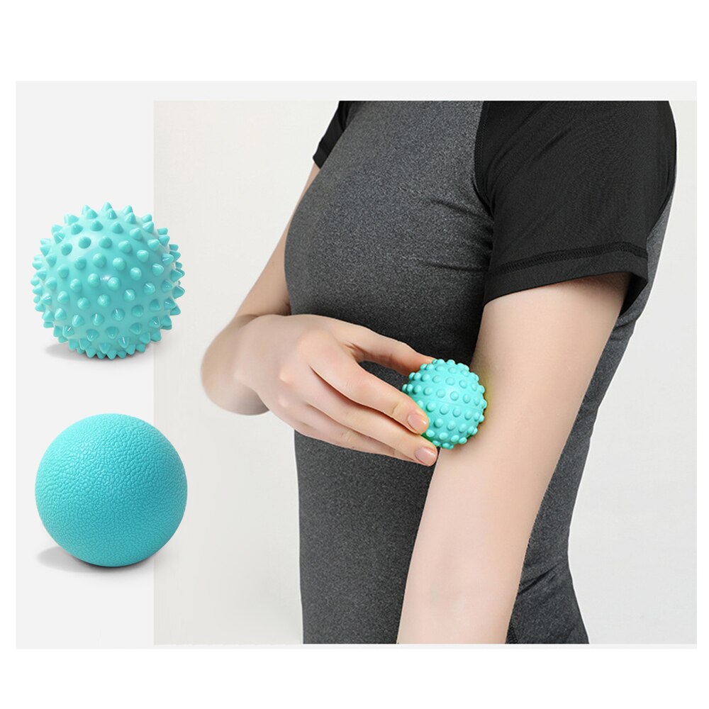 Spiky Massage Ball Set Exercise Balls for Deep Tis... – Grandado