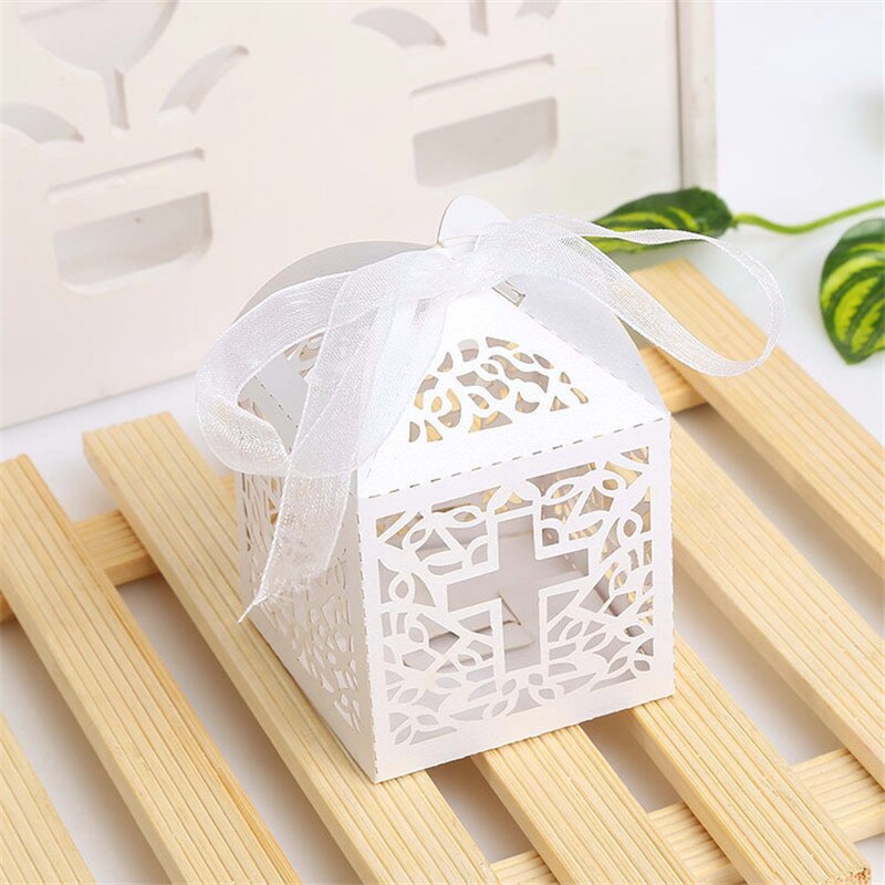 10pcs Crossing Candy Dragee Boxes Angel Box for Ba... – Grandado