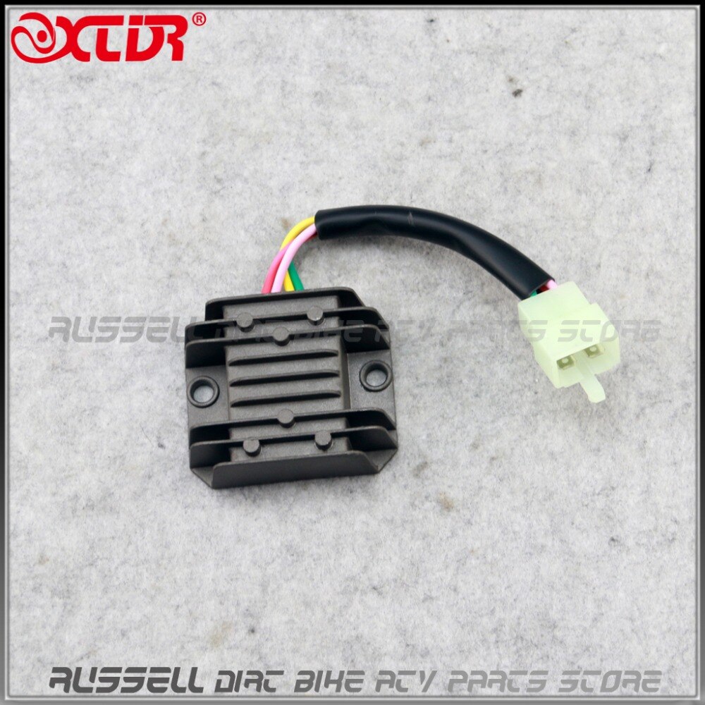 4 Pin Motorcycle Metal Plastic Voltage Wiring Regu... – Grandado