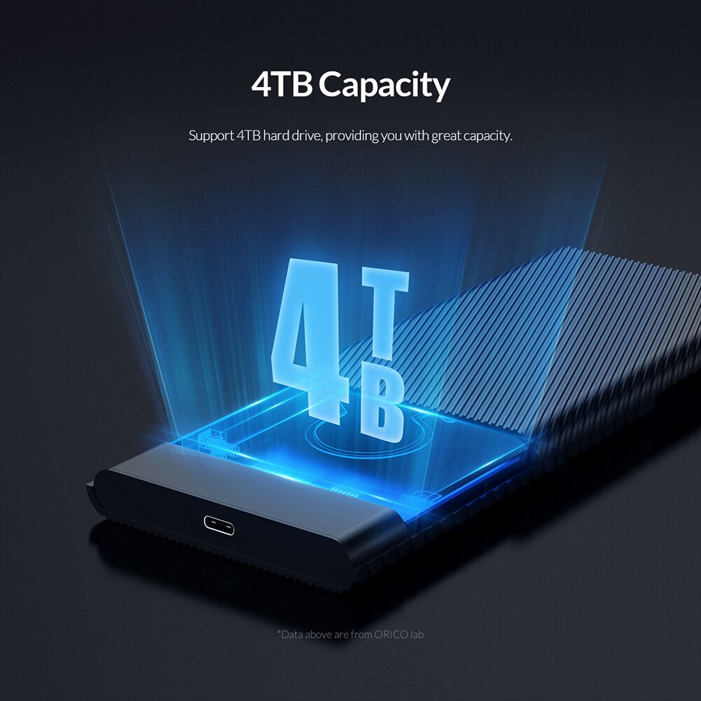 ORICO USB 3.1 Type C HDD SSD Mobile Enclosure Box ... – Grandado