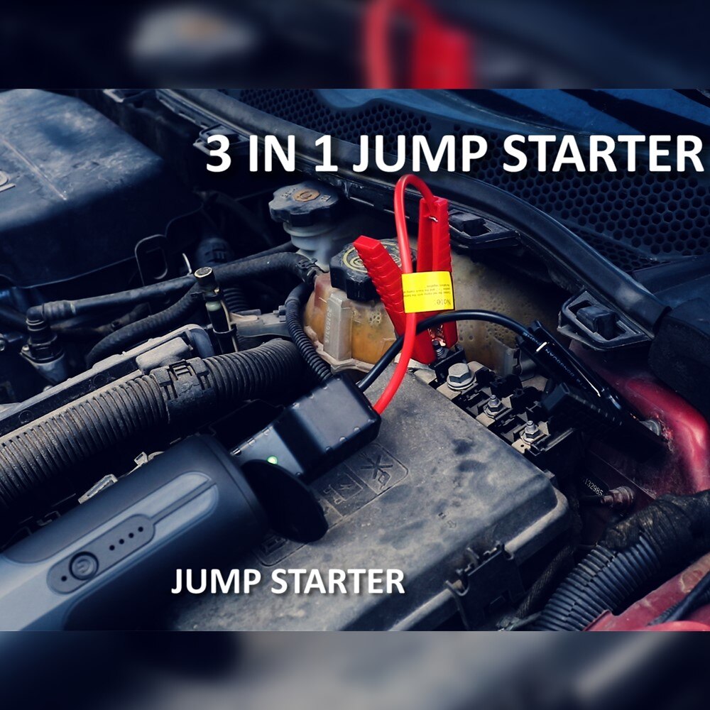 Super Safe Car Jump Starter 1200A 15000mAh Car Bat... – Vicedeal