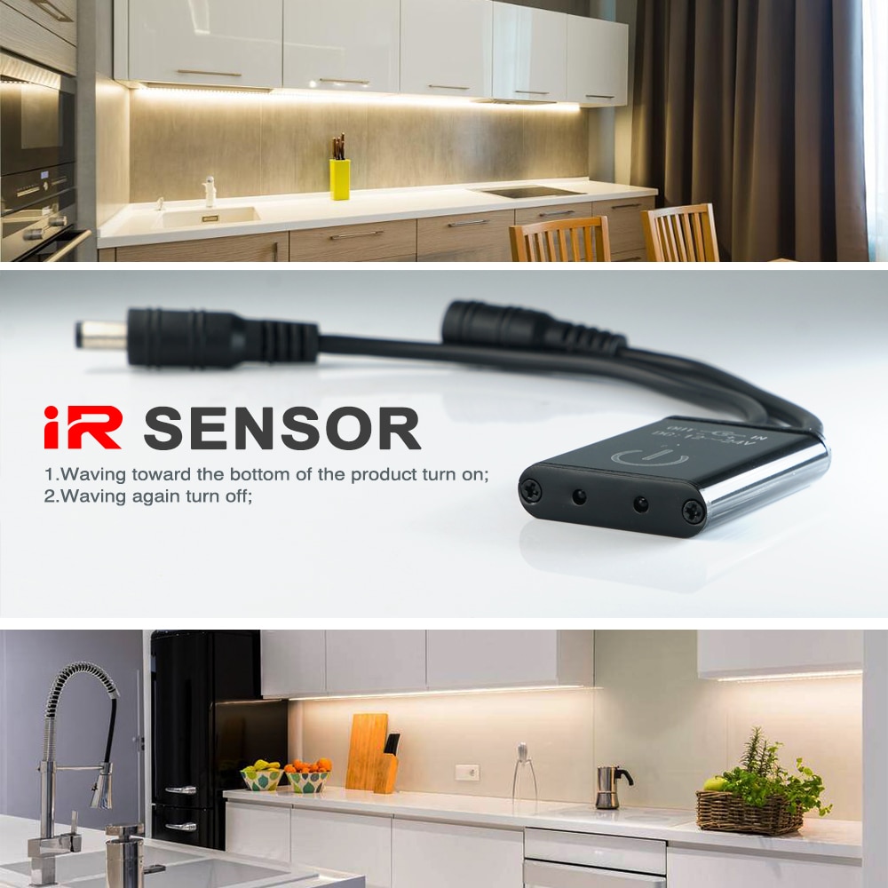 Automatische 12V 24V Dc 3A Kast Ir Sensor Schakela... – Vicedeal