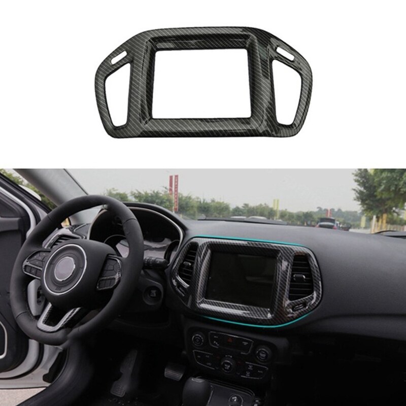 for Jeep Compass Front Navigation Box Frame Cover ... – Grandado