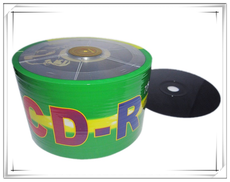 10 discs Grade A 700 MB Blank DJ Black Printed CD-... – Vicedeal