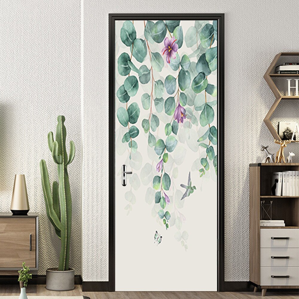 Rainbow Color Picture Door Stickers Home Decoratio... – Grandado