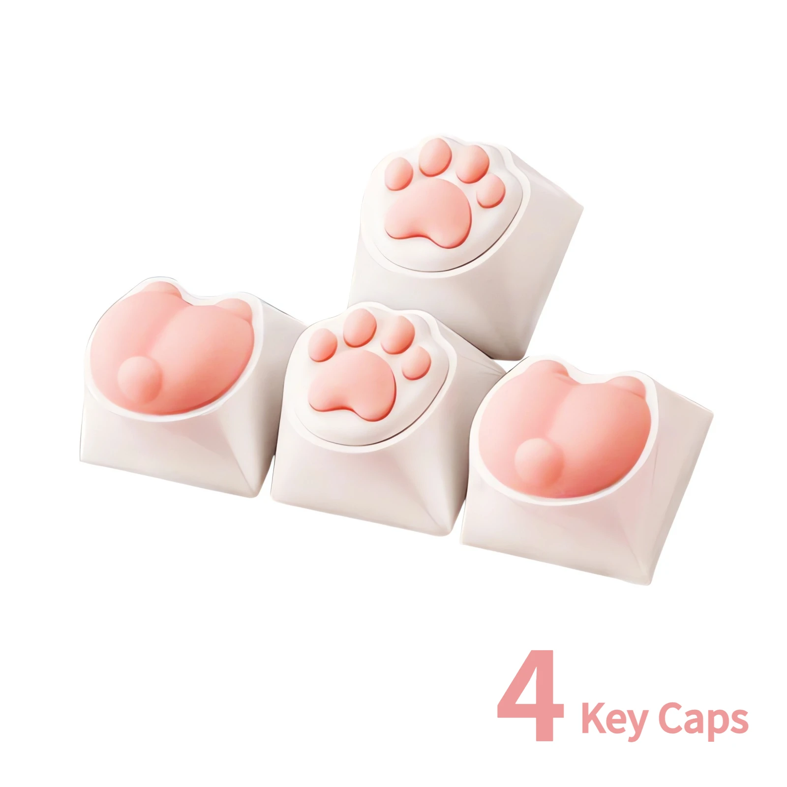 3D Leuke Zachte Cartoon Keycaps Vervangen voor Che... – Grandado