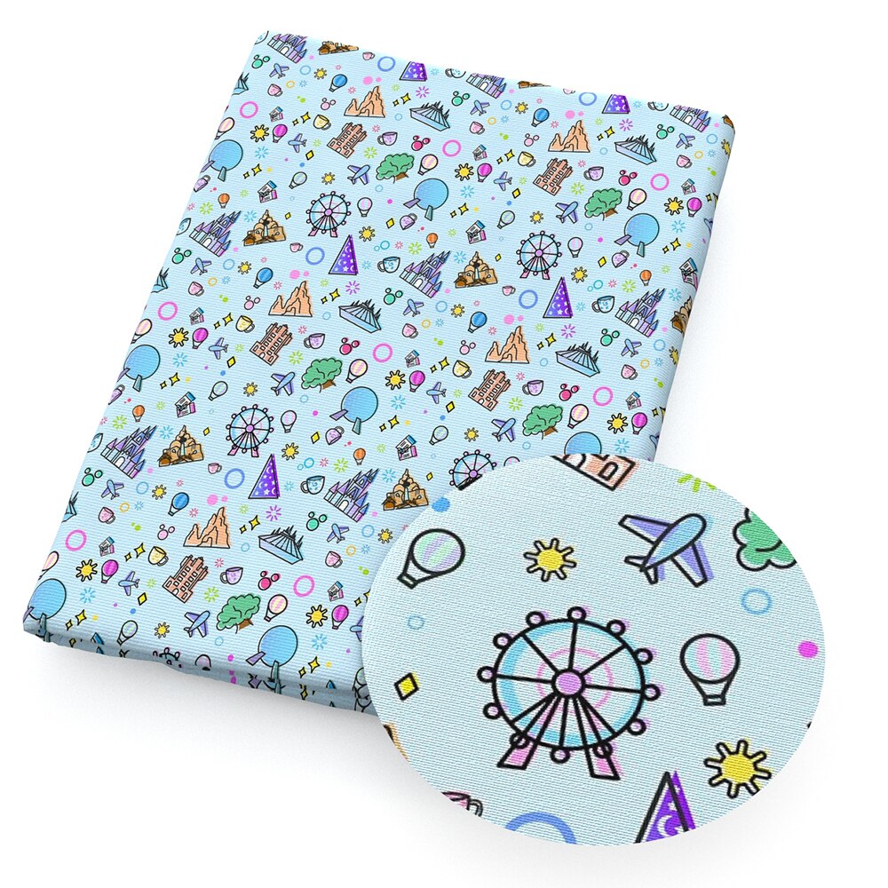 50*145cm Animal Geometric Printed Polyester Cotton... – Vicedeal