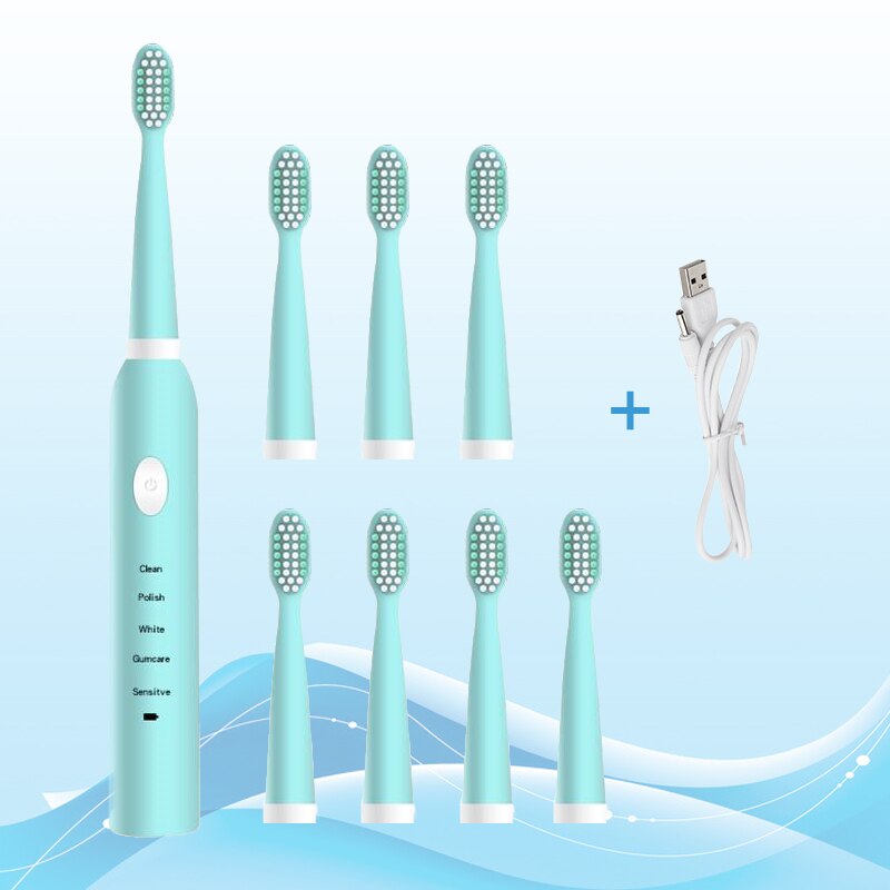 Powerful Sonic Electric Toothbrush USB Charger Rec... – Vicedeal