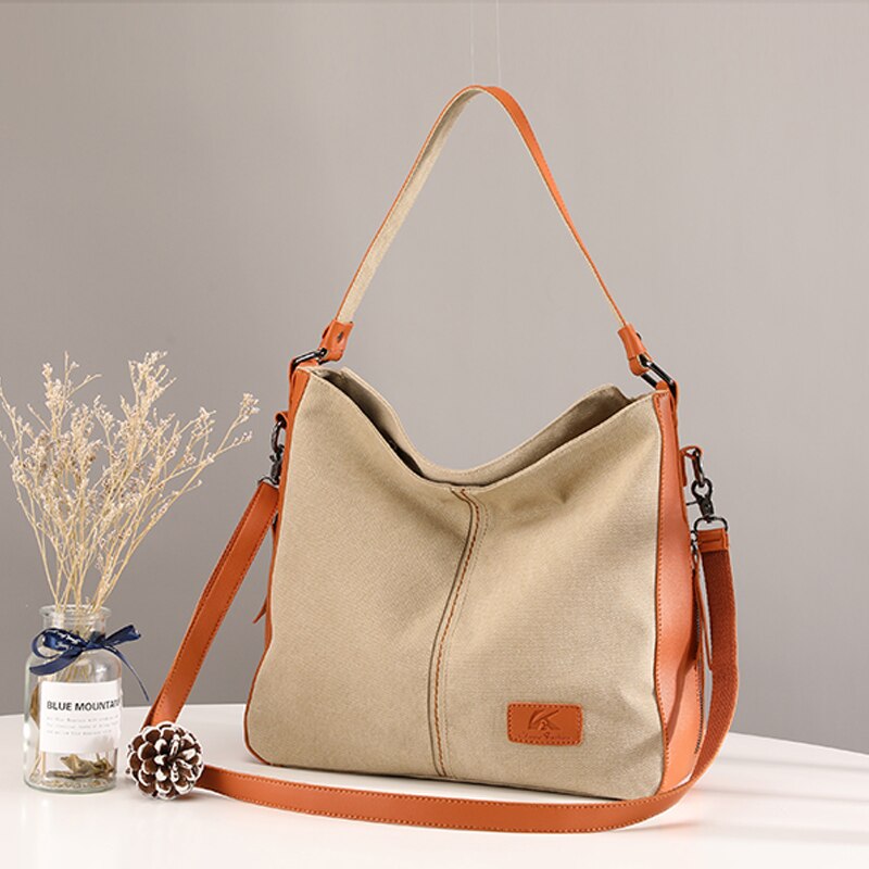 Zomer Crossbody Tassen Voor Vrouwen Canvas Tote Ta... – Vicedeal